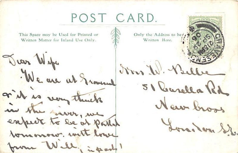 SS Inkosi Aberdeen Line Ship 1906 | Topics - Other, Postcard / HipPostcard