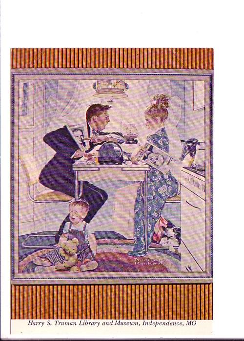 Family Squabble, Norman Rockwell, Harry S Truman Library and Museum ...