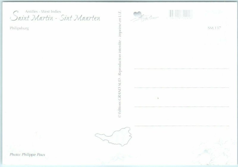 Postcard - Philipsburg - St. Martin - Sint Maarten | Europe - France ...