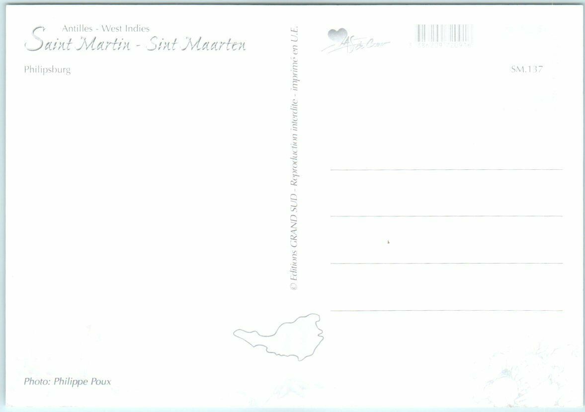 Postcard - Philipsburg - St. Martin - Sint Maarten | Europe - France ...