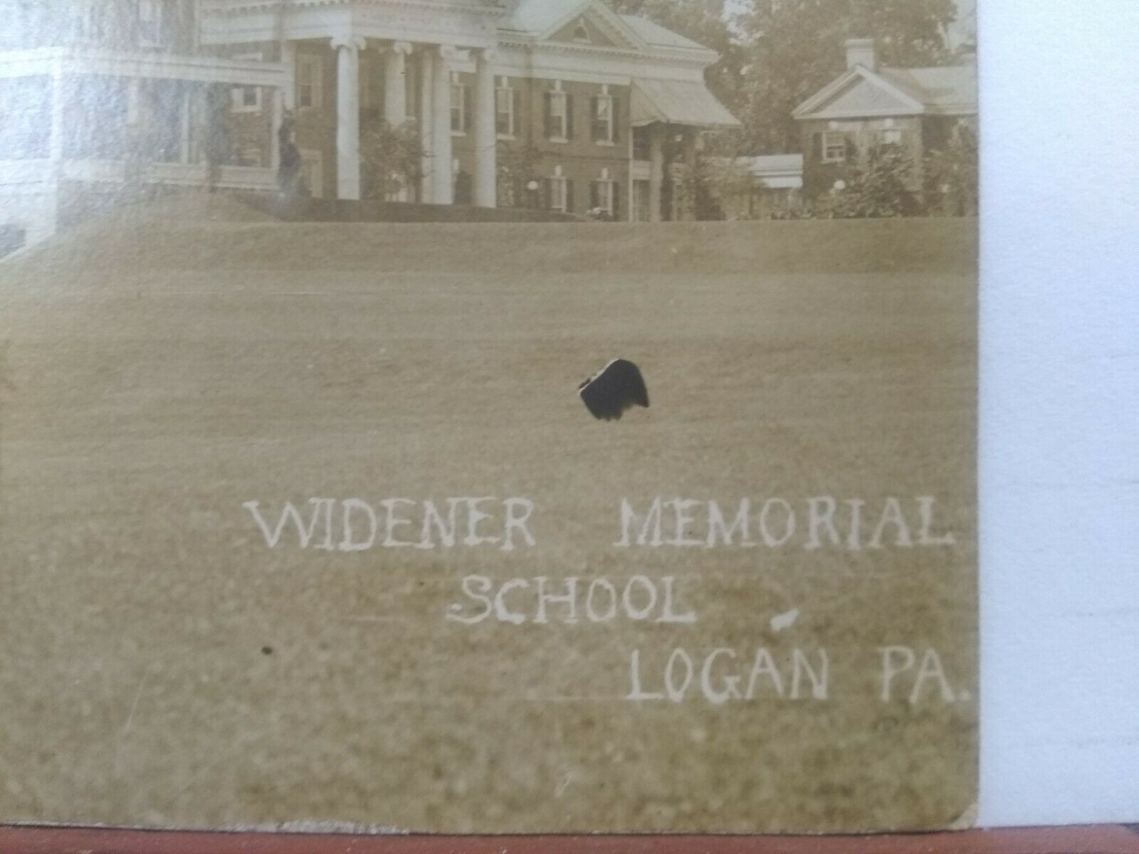 Vintage Postcard. Widener Memorial School Logan, Pennsylvania posted ...