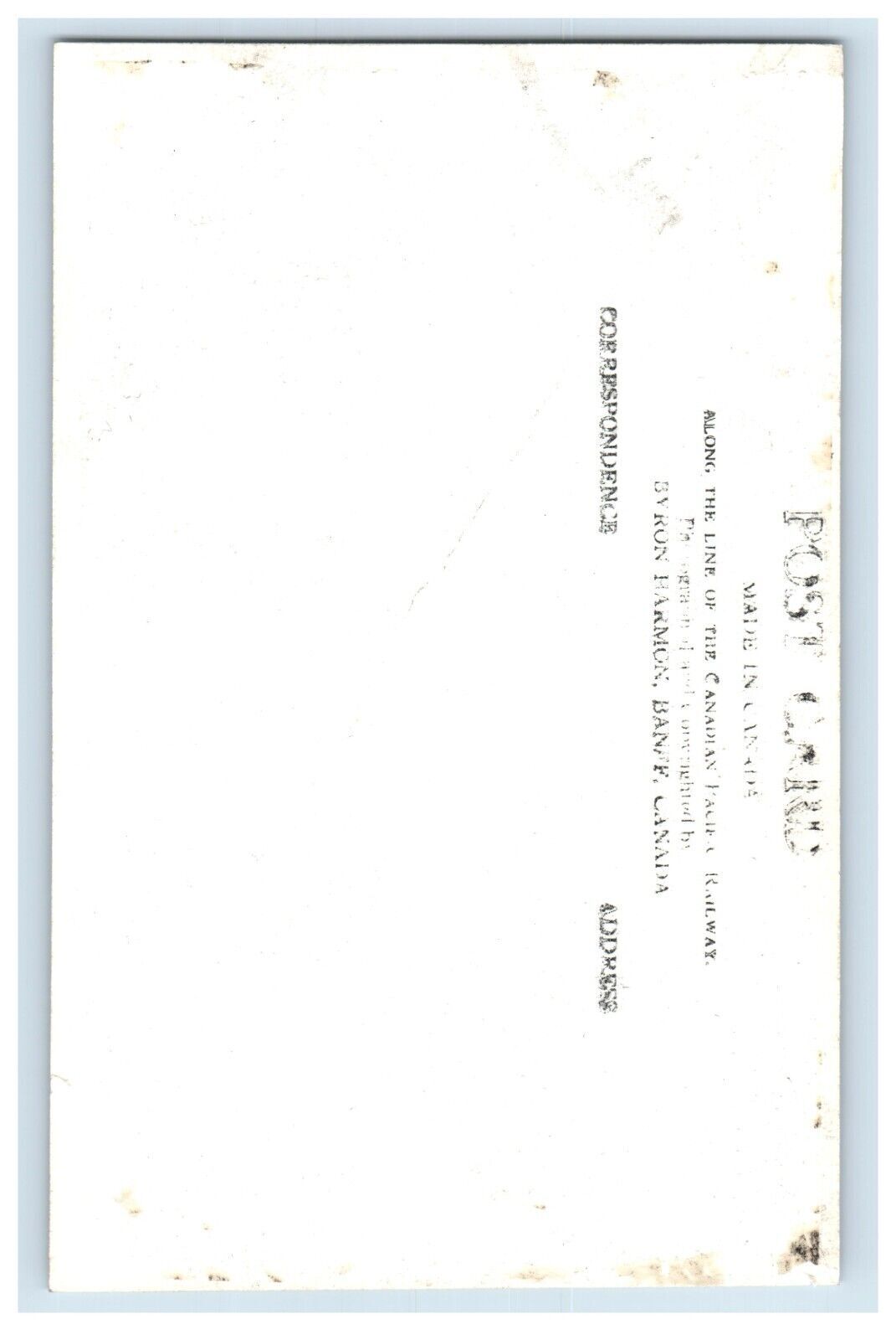 Vintage Kicking Horse Canyon Field Golden Highway P203E | Other ...