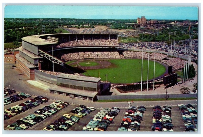 1964 Milwaukee County Stadium Greenbay Packers Baseball Field Wisconsin ...