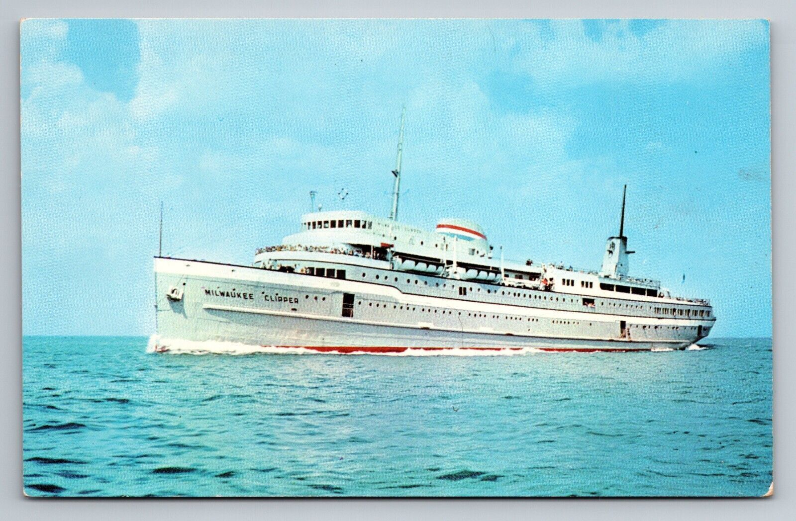 S.S. Milwaukee Clipper Lake Michigan Milwaukee Wisconsin Vintage ...