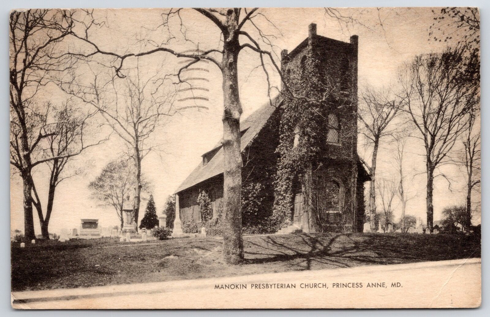 1941 Manokin Presbyterian Church Princess Anne Maryland Parish Posted ...