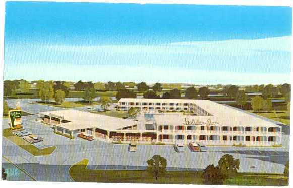 Holiday Inn, U.S. 36 West & Wyckles Rd. Decatur, Illinois, IL, Chrome ...