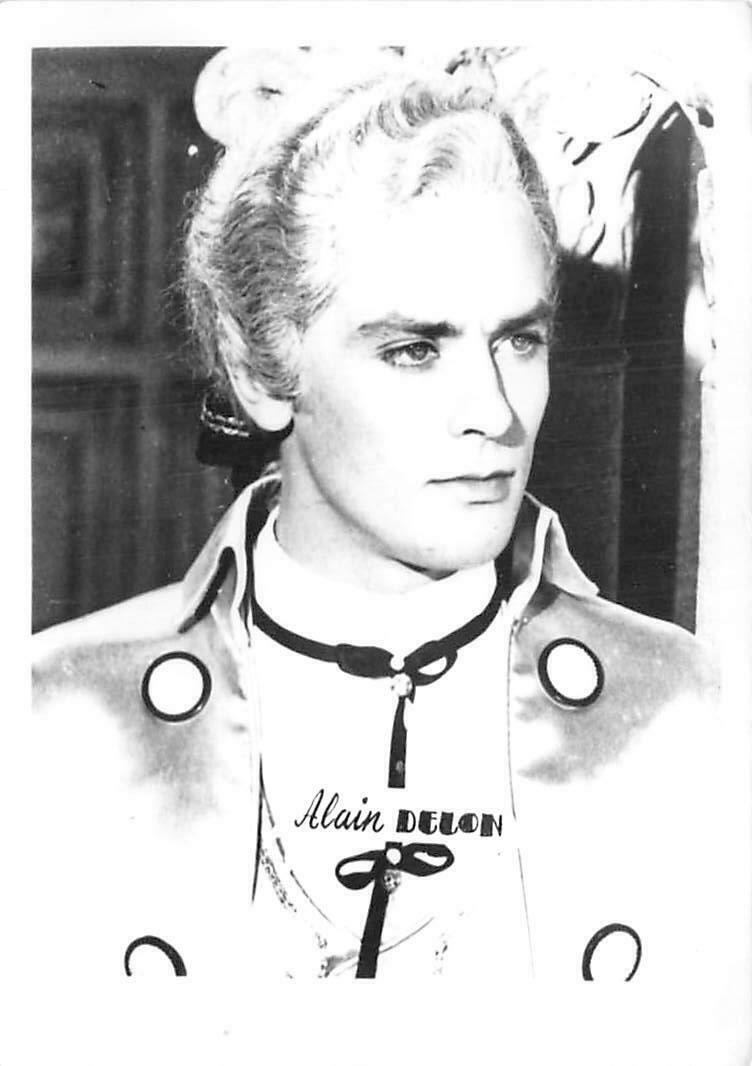 Mic98 alain delon actor real photo 7x9cm movie art cinema | Other ...