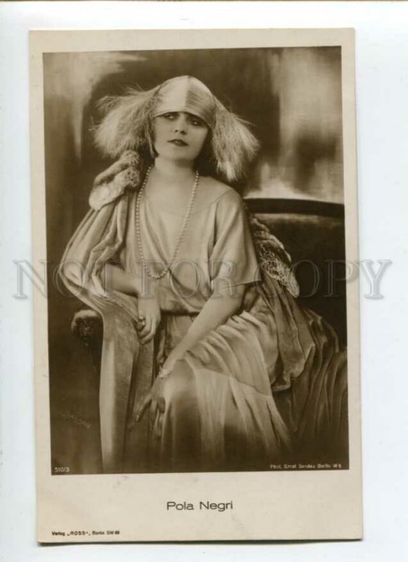3112627 Pola NEGRI Famous Polish MOVIE Star ACTRESS Belle PHOTO ...