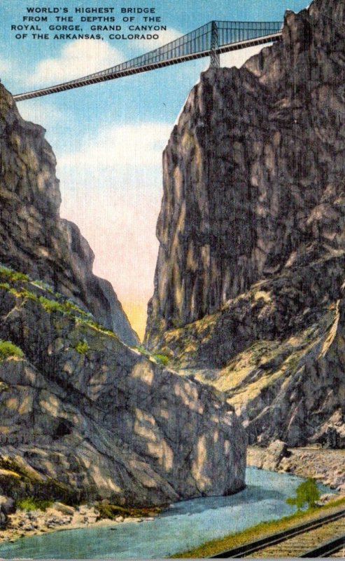 Colorado Royal Gorge Bridge World's Highest Bridge | United States ...