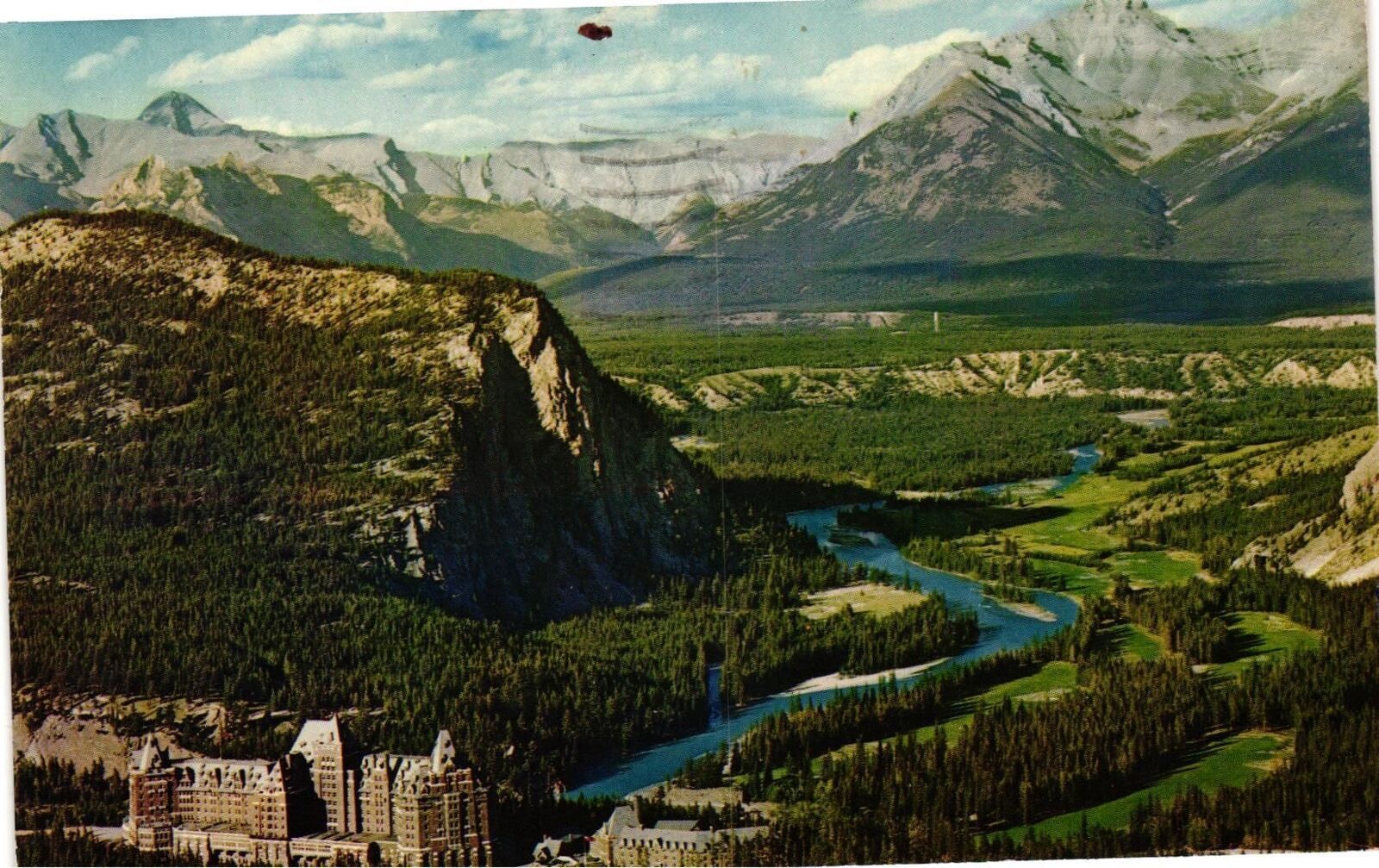 Vintage Postcard- Banff Springs Hotel and Golf Course. | Canada ...