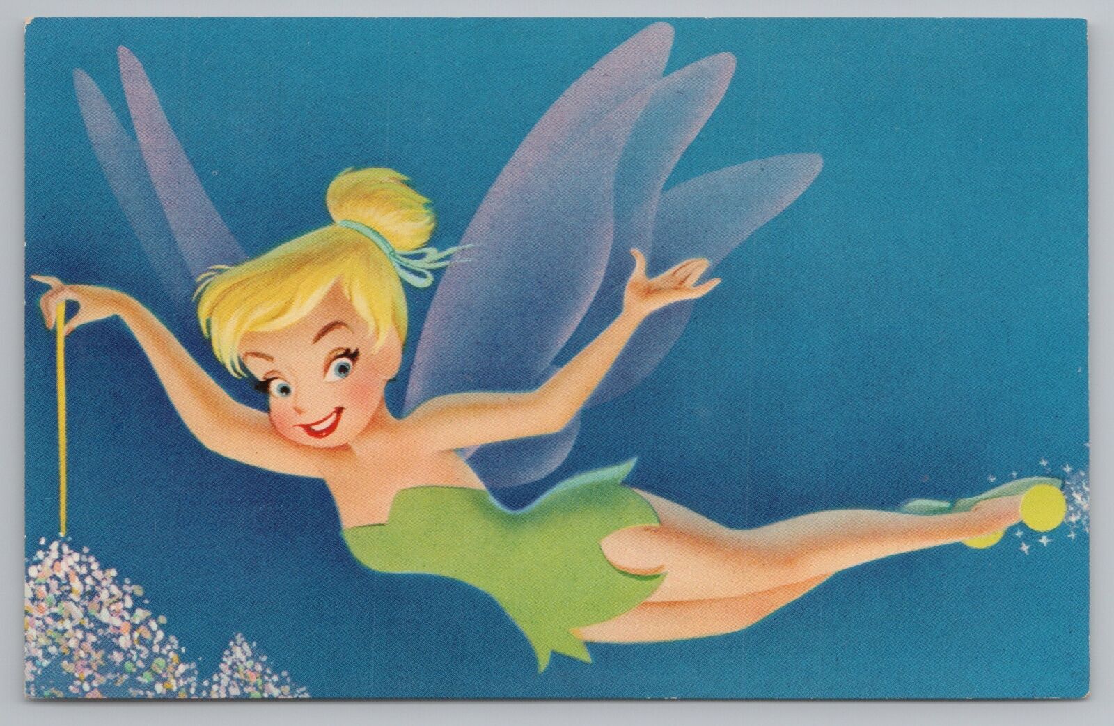 Amusement Park & Circus~Tinker Bell Image @ Disneyland~Vintage Postcard ...