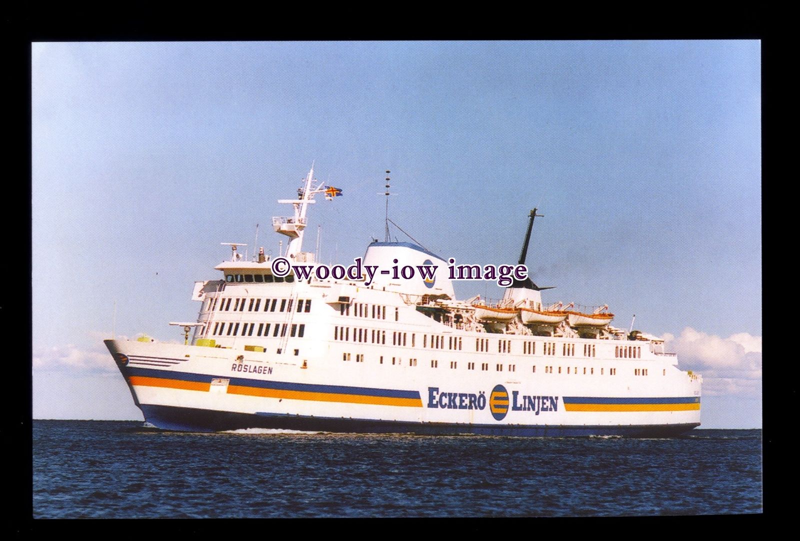 SIM0203 - Finnish Eckero Ferry - Roslagen , built 1972 ex Viking 3 ...