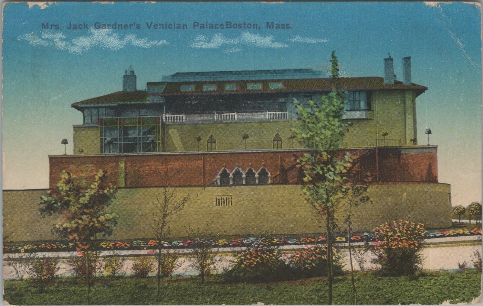 Isabella Stewart Gardner (Mrs Jack) Venetian Palace Boston ...