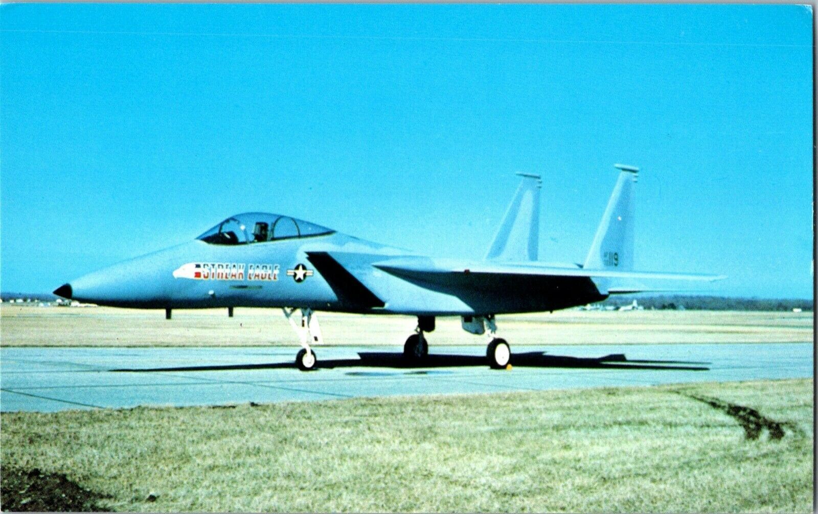 Vintage Aviation Postcard -US Air Force, F-15A Eagle, Cold War era b30 ...