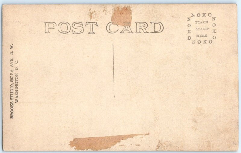 c1900s Washington DC Cute Children Sibling RPPC Sailor Boy Girl Brooks ...