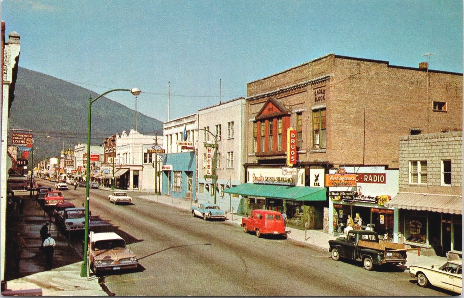 Nelson BC Baker Street Unused Vintage Postcard D66 | Canada - Other ...