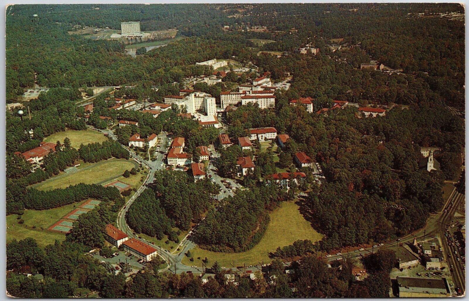 Emory University Atlanta Georgia GA Panorama Buildings and Trees ...