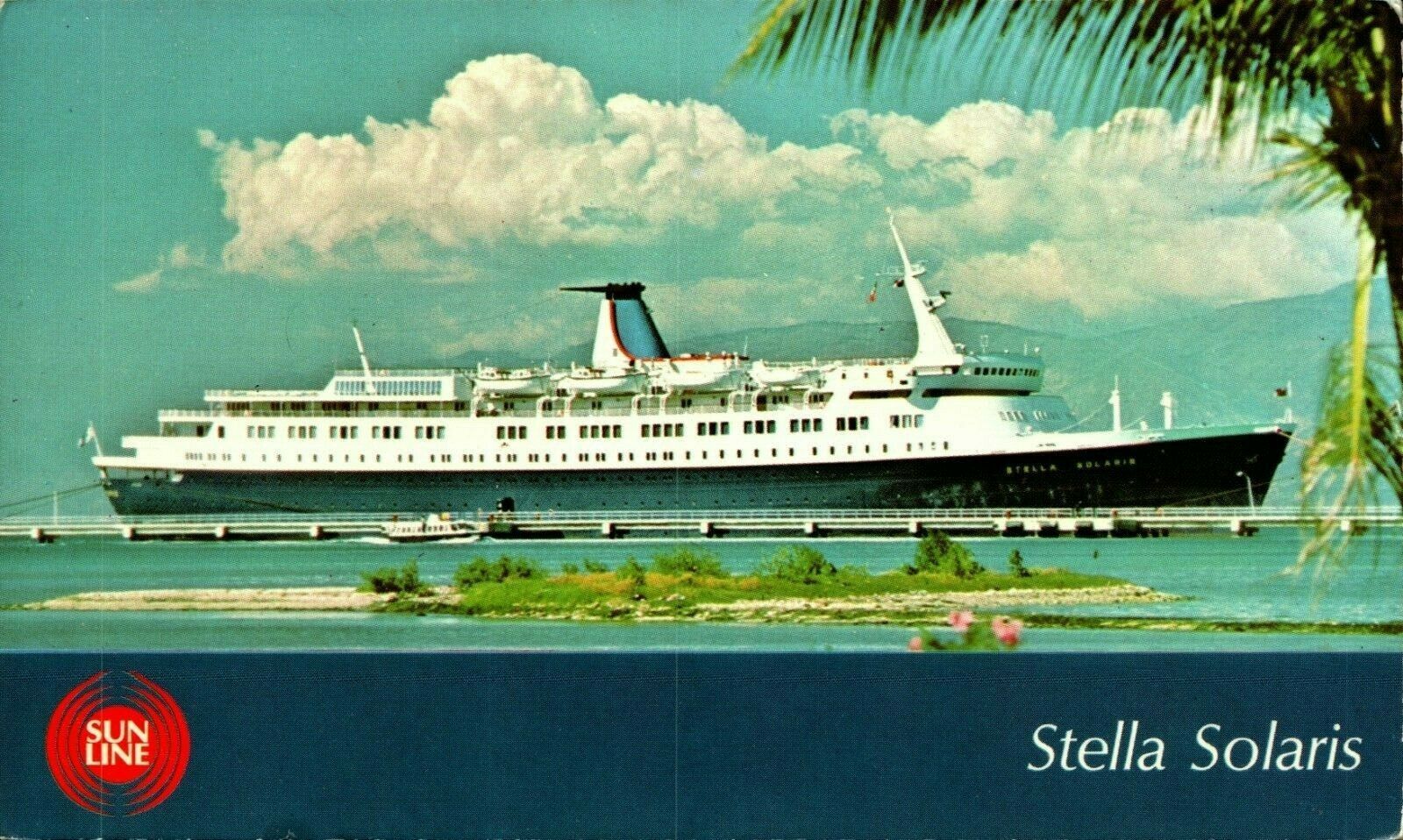 Postcard Sun Line Stella Solaris Cruise Ship Vintage Chrome | Other ...