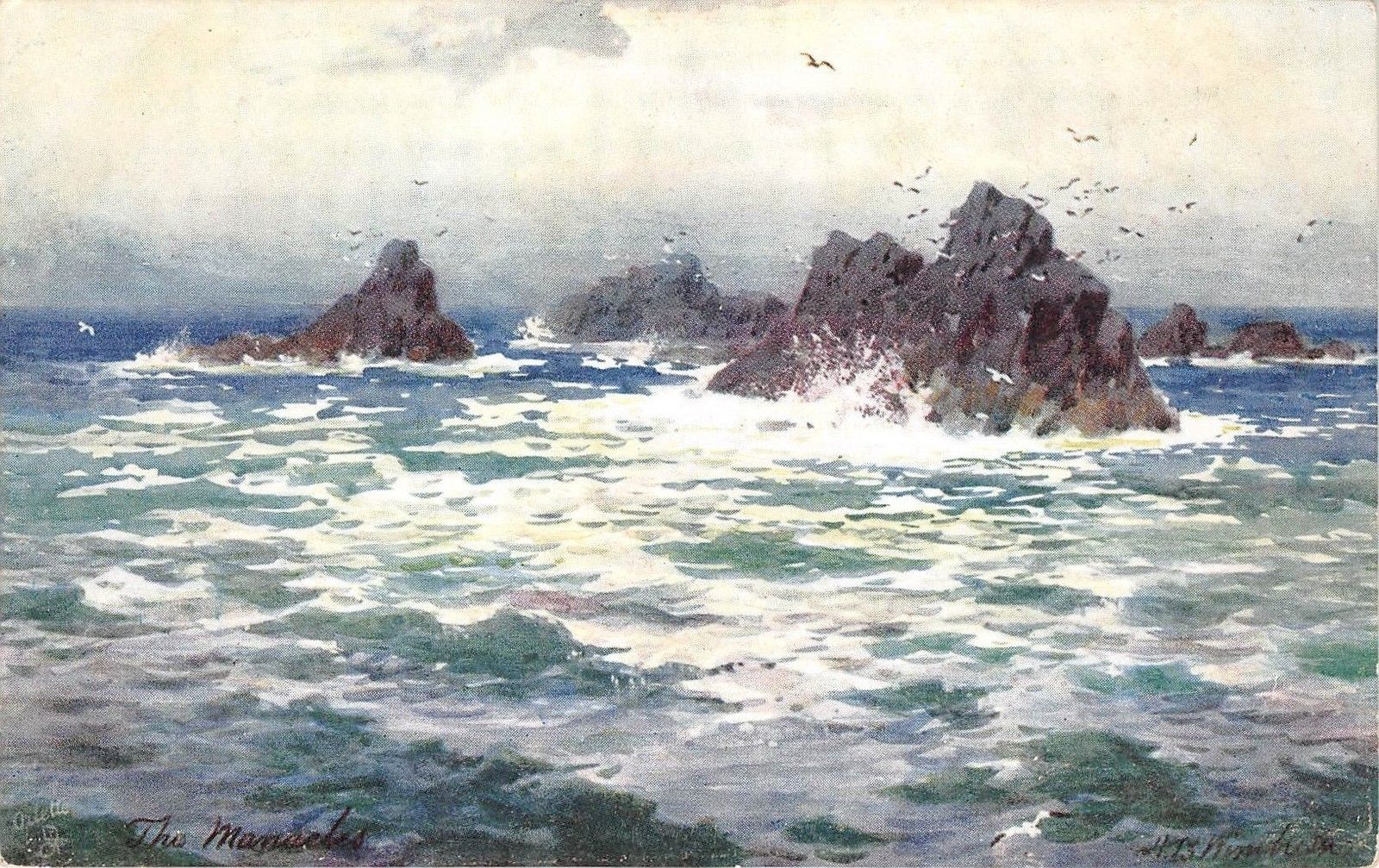 BF34090 the manacles these dangeros rocks uk front/back scan | Europe ...