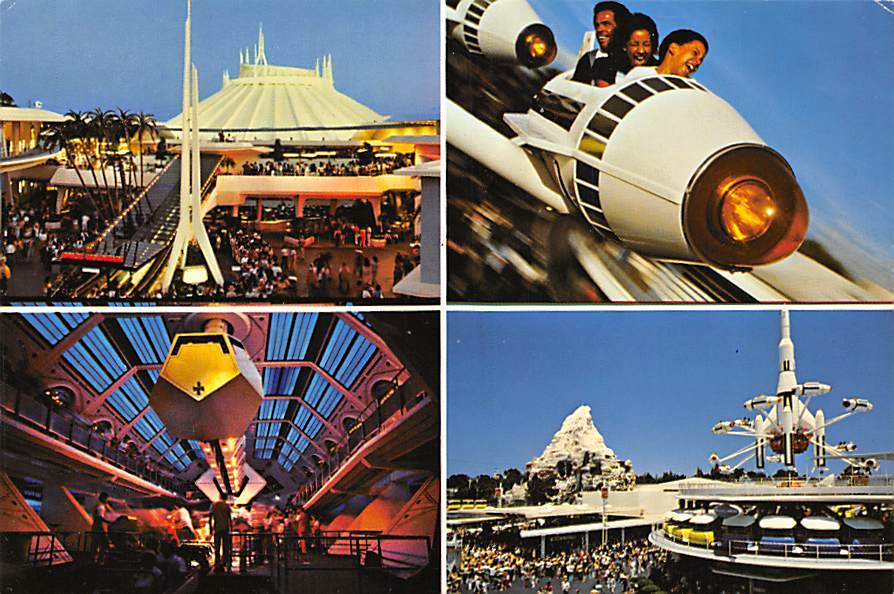 Tomorrowland, Thrills Of Space Mountain And Rocket | Topics - Militaria ...