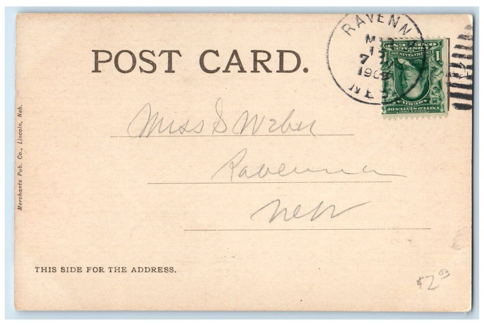 Lincoln Nebraska NE Postcard Epworth Lake Epworth Park Creek River 1903 ...