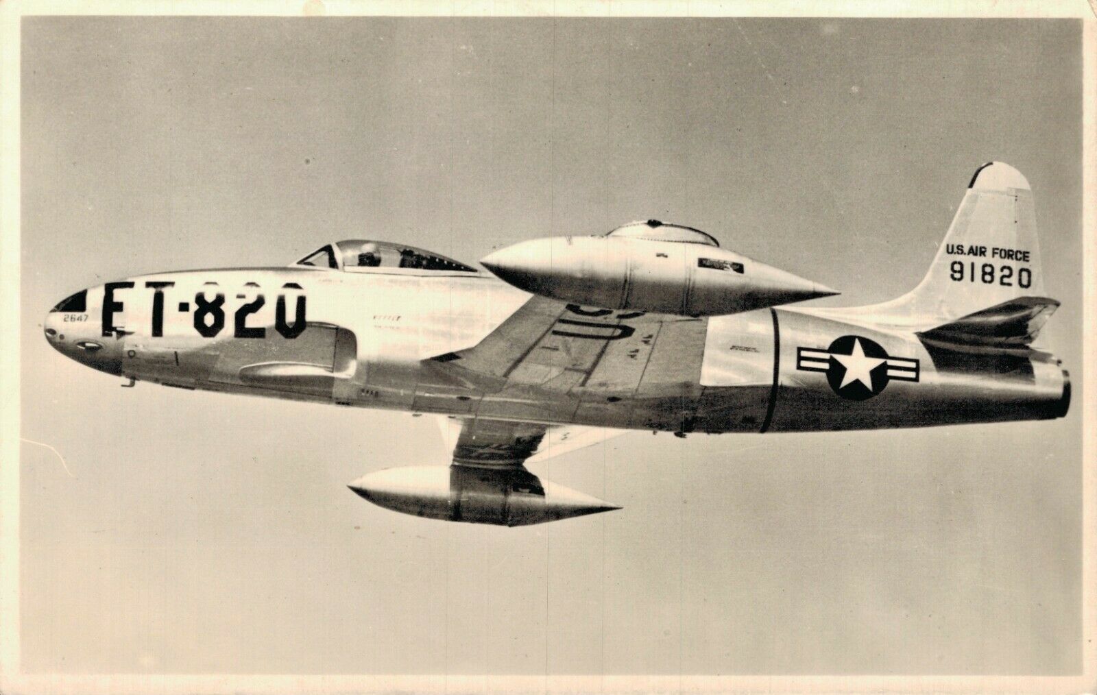 Lockheed F-80C Shooting Star Airplane RPPC 06.82 | Other / Unsorted ...
