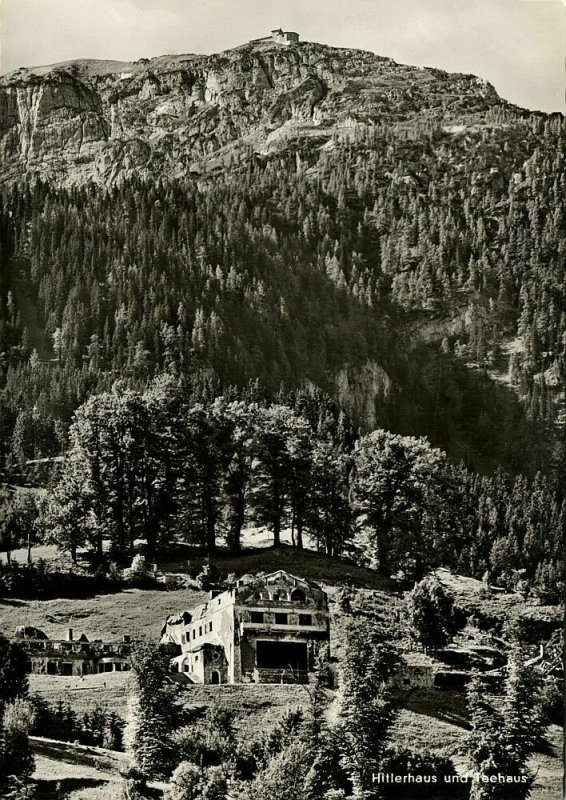 germany, Berchtesgaden, Hitler's Berghof and the Tea-House ...