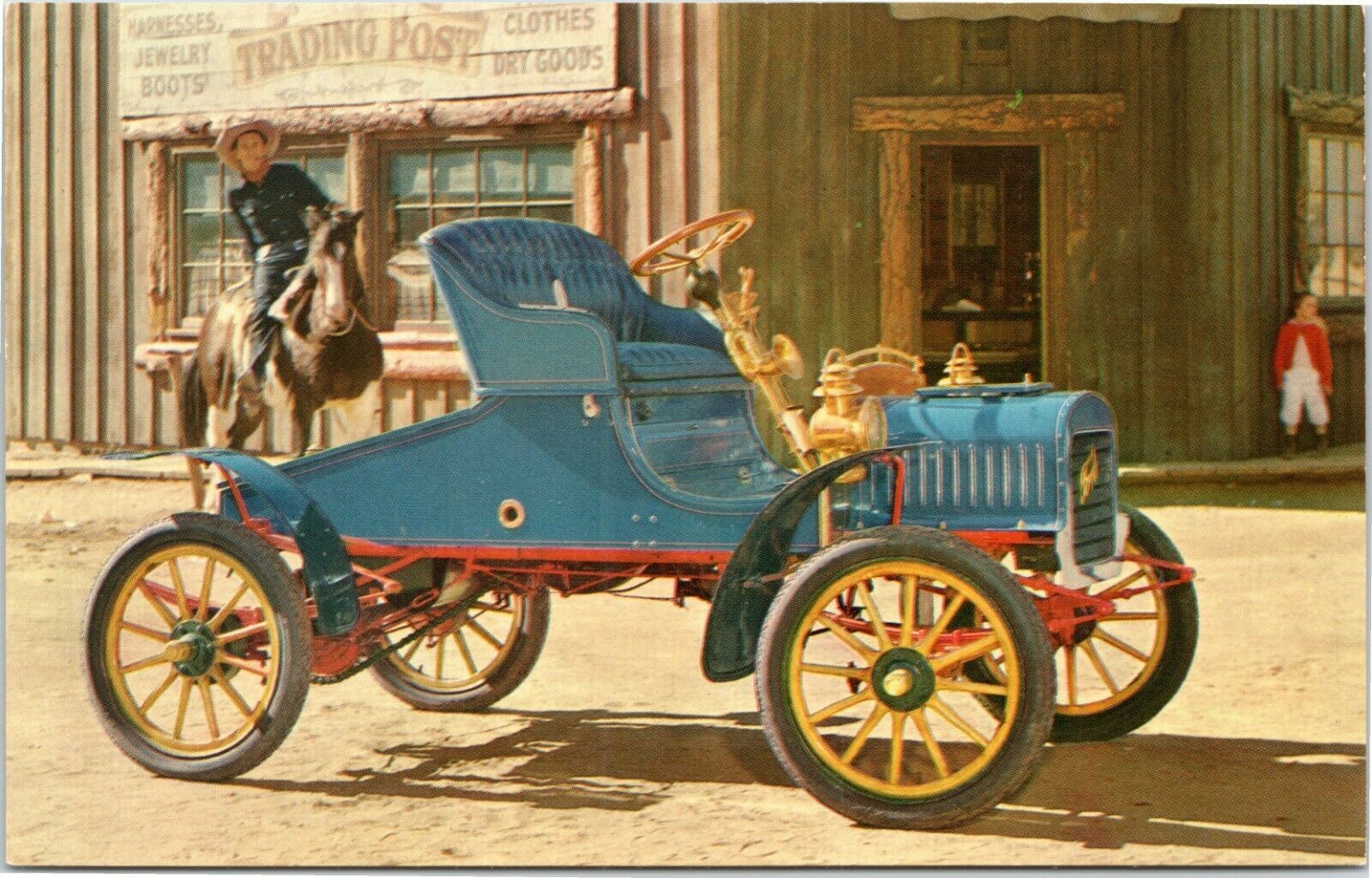 postcard 1904 Ford Model C Runabout - Compliments of The Pennzoil ...