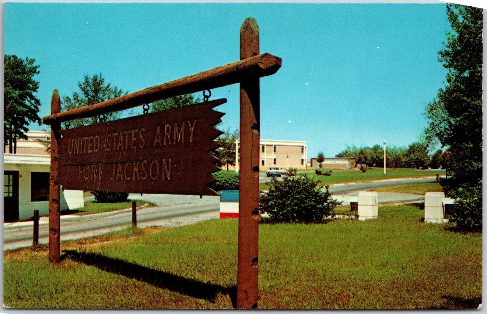 Fort Jackson South Carolina SC, Entrance, Infantry Training Center ...