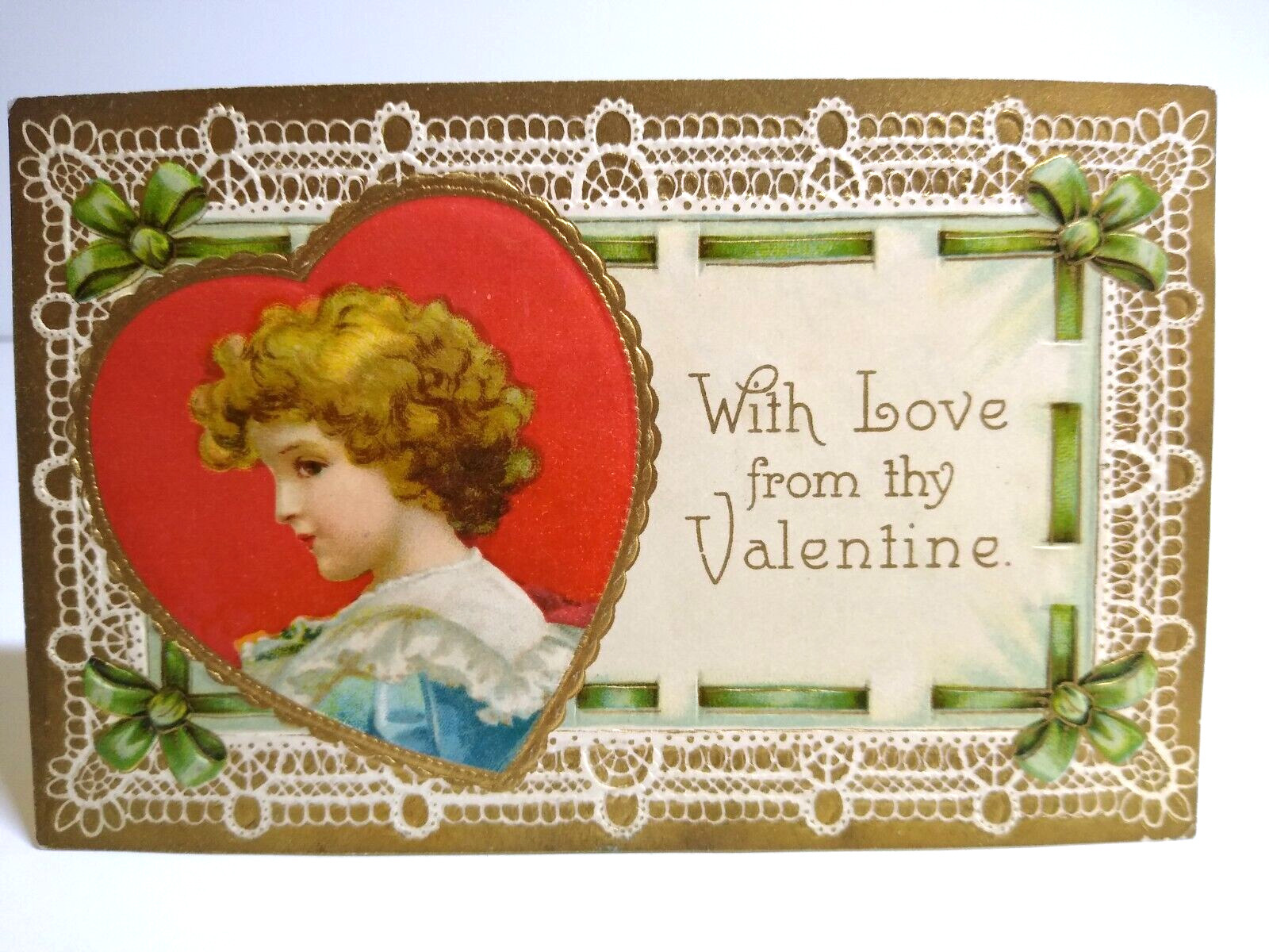 Valentine Postcard Ellen Clapsaddle Victorian Child Series 841 ...