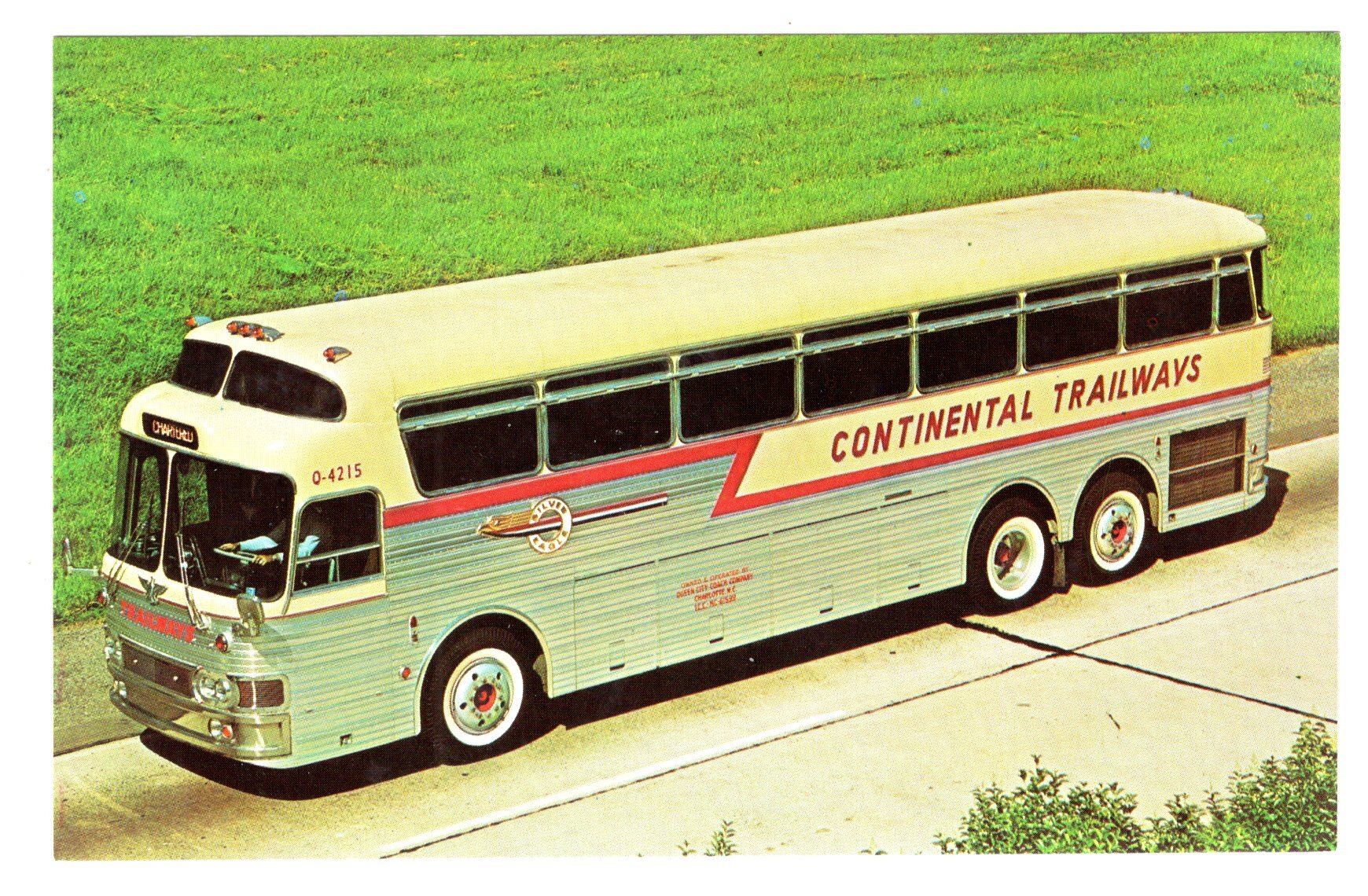 Continental Trailways Silver Eagle Passenger Bus | Topics ...