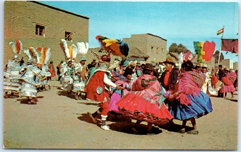 Postcard - "Typical Dances Of The Bolivian Plateau" - Bolivia | Latin ...
