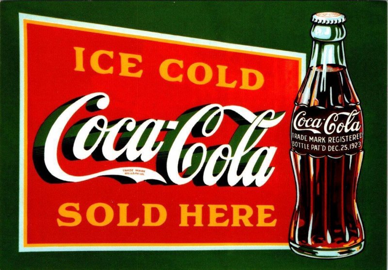 2~4X6 Postcards COCA COLA Advertising Coke Repro SIGN & TEACH THE WORLD ...