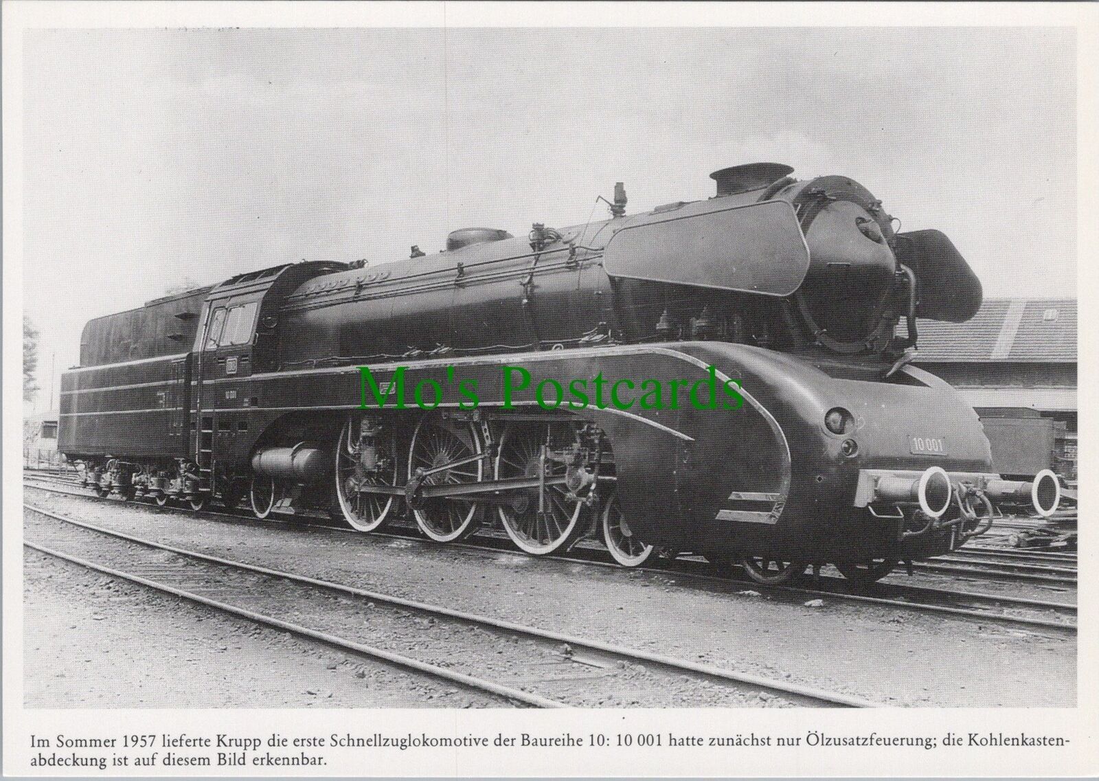 German Railway Postcard-Deutscher Zug,Lokomotive,Eisenbahn (Modern ...