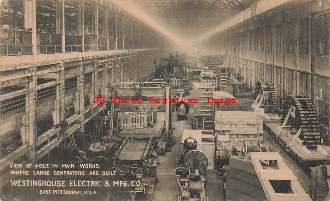 PA, East Pittsburgh, Pennsylvania, Westinghouse Electric Co Factory ...