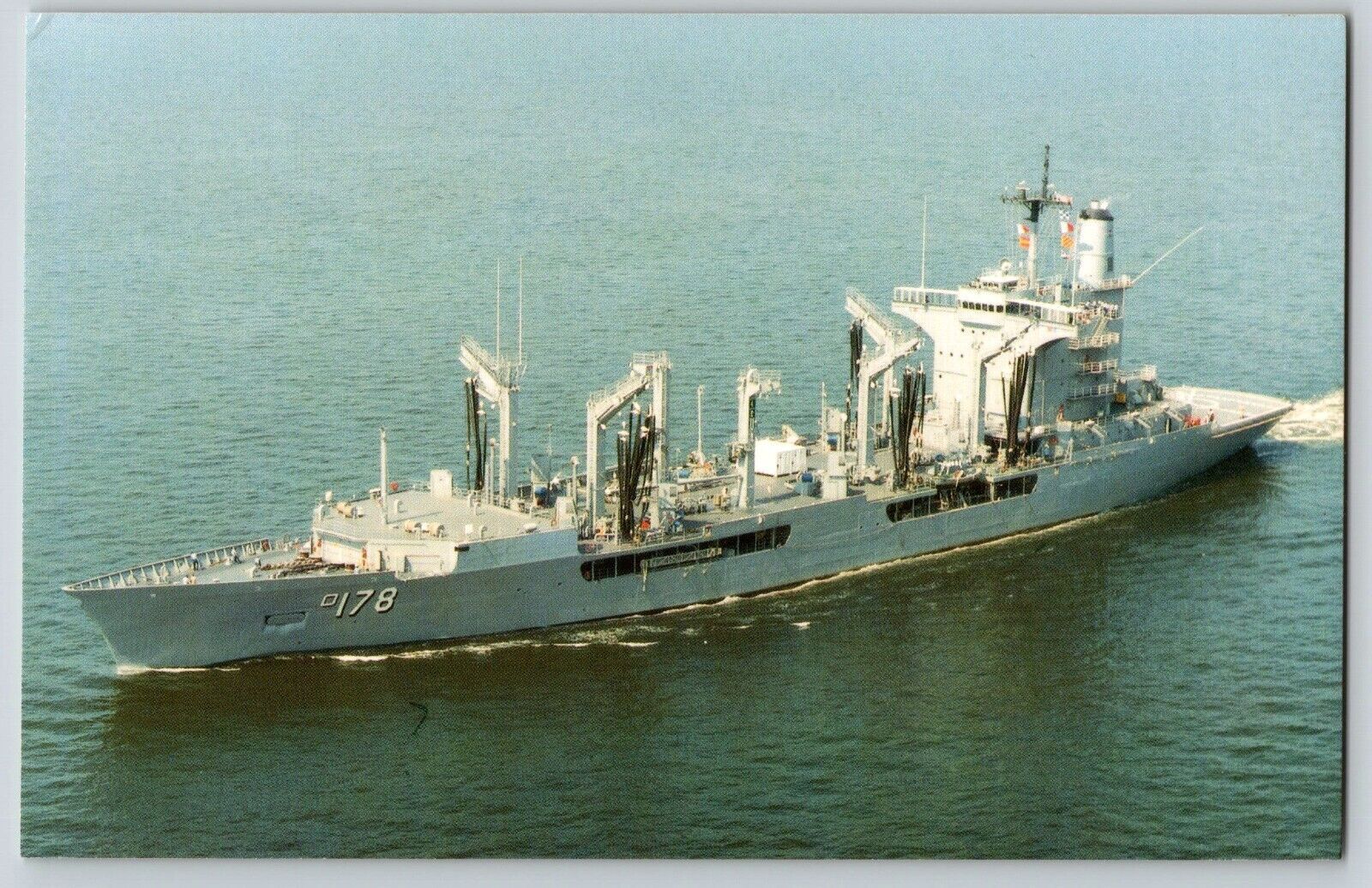 Postcards US Navy Ship - USS Monongahela - AO-178 - Fleet Oiler ...