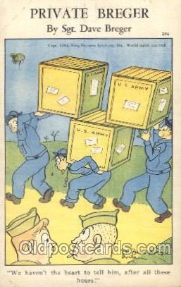 Sgt. Dave Breger Military Private Breger Unused | Topics - Militaria ...