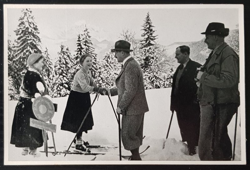 Third 3rd Reich Original Small Format Collector Photo Card - Adolf ...