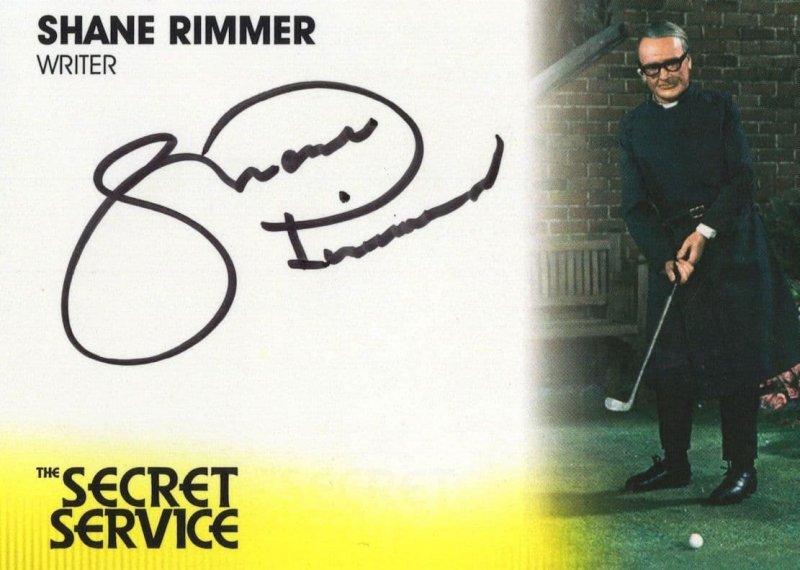 Mary Turner Gerry Anderson's Secret Service Rare Hand Signed Photo Card ...