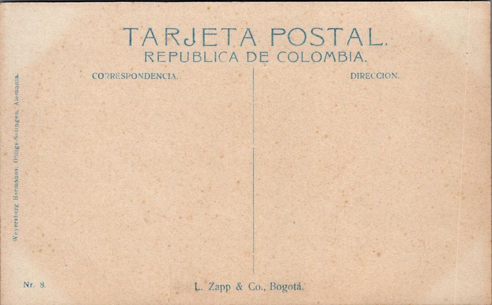RPPC Postcard No 8 Edificio de Correos Bogotá Colombia | Latin & South ...