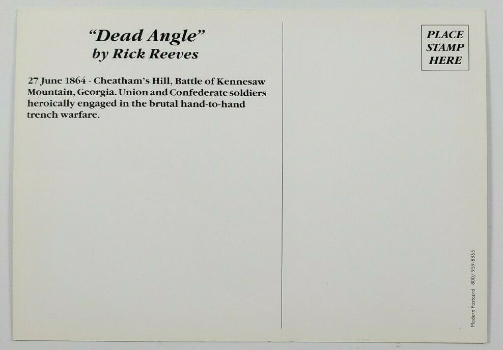 Rick Reeves Cheatham's Hill Battle of Kennesaw Mtn GA Civil War Art ...