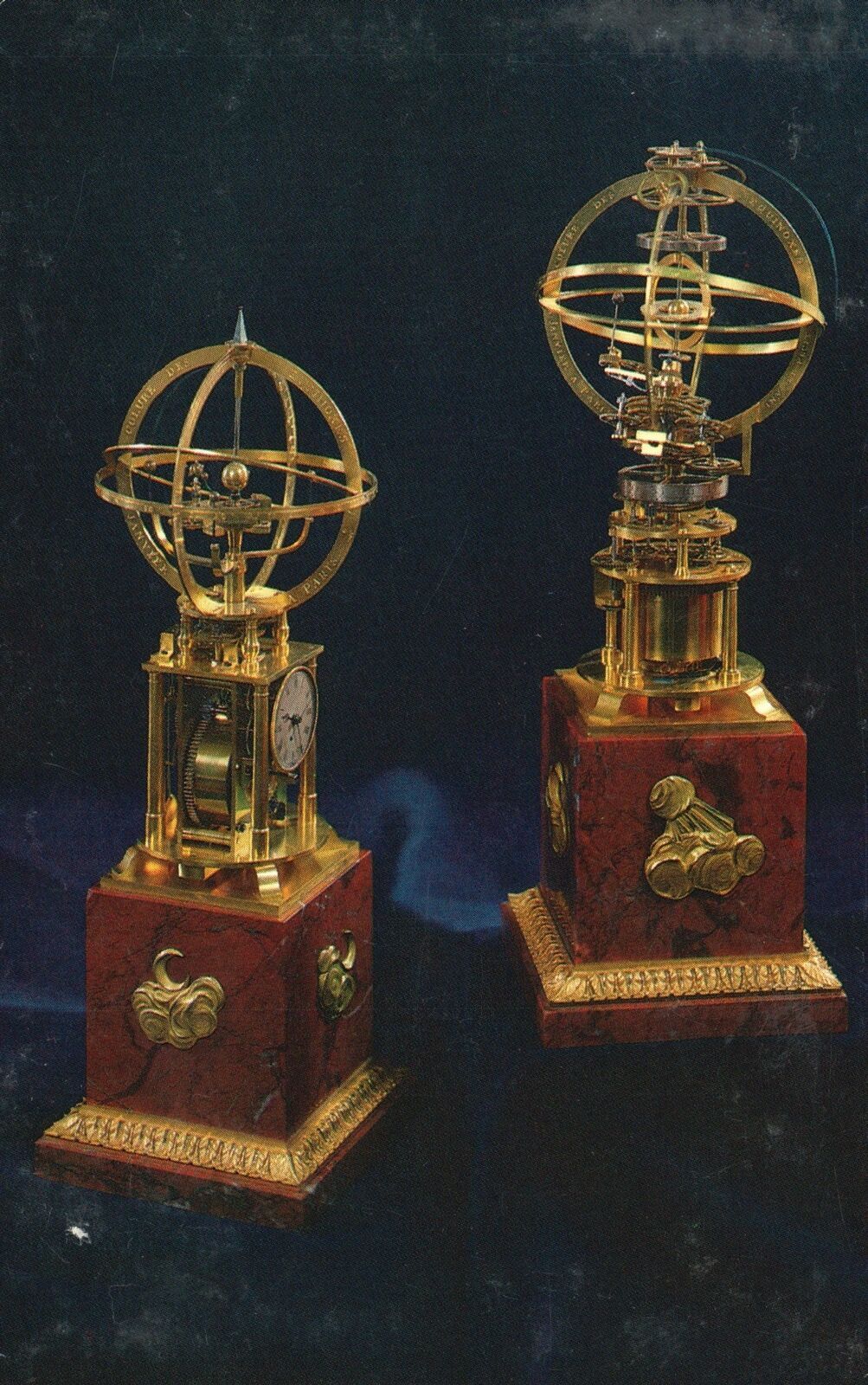 Vintage Postcard Astronomical Model Clocks In 1795 By Antide Janvier ...