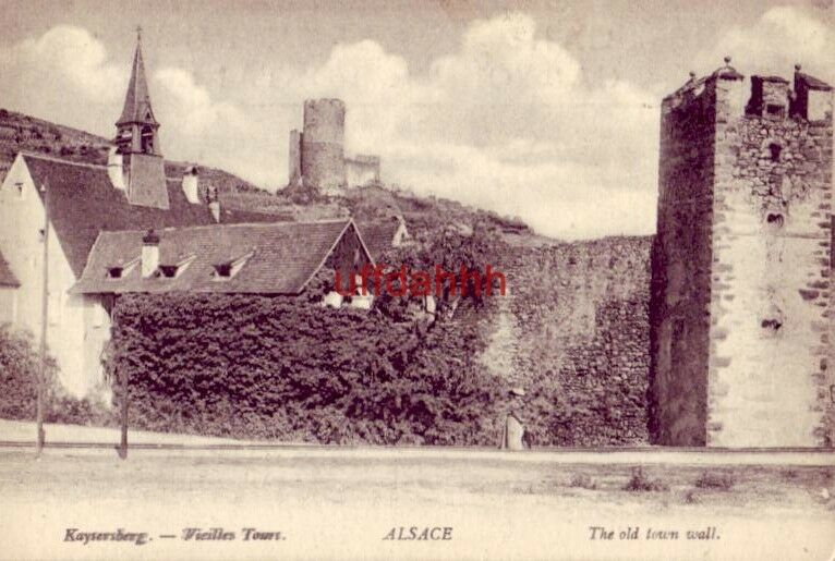 France, Alsace. the OLD Town Wall | Europe - France - Alsace - Other ...