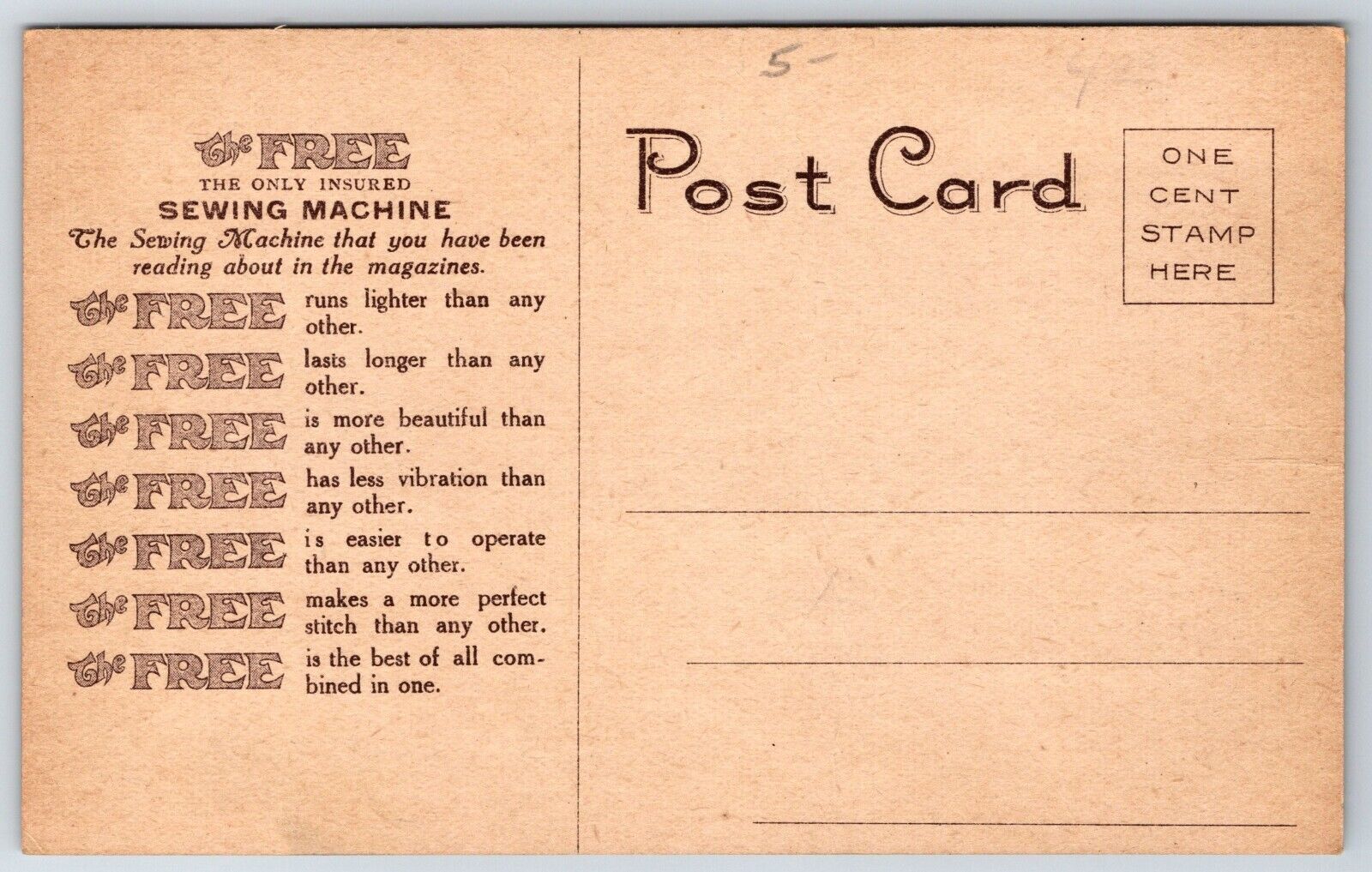 Rockford~The Free Treadle Sewing Machine~Insured~Victorian Homemaker in ...