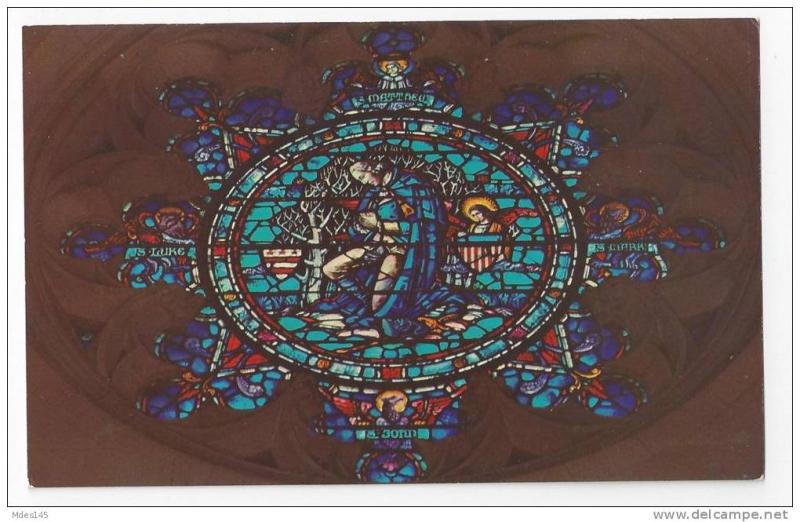 Valley Forge PA Memorial Chapel Stained Glass Rose Window George ...