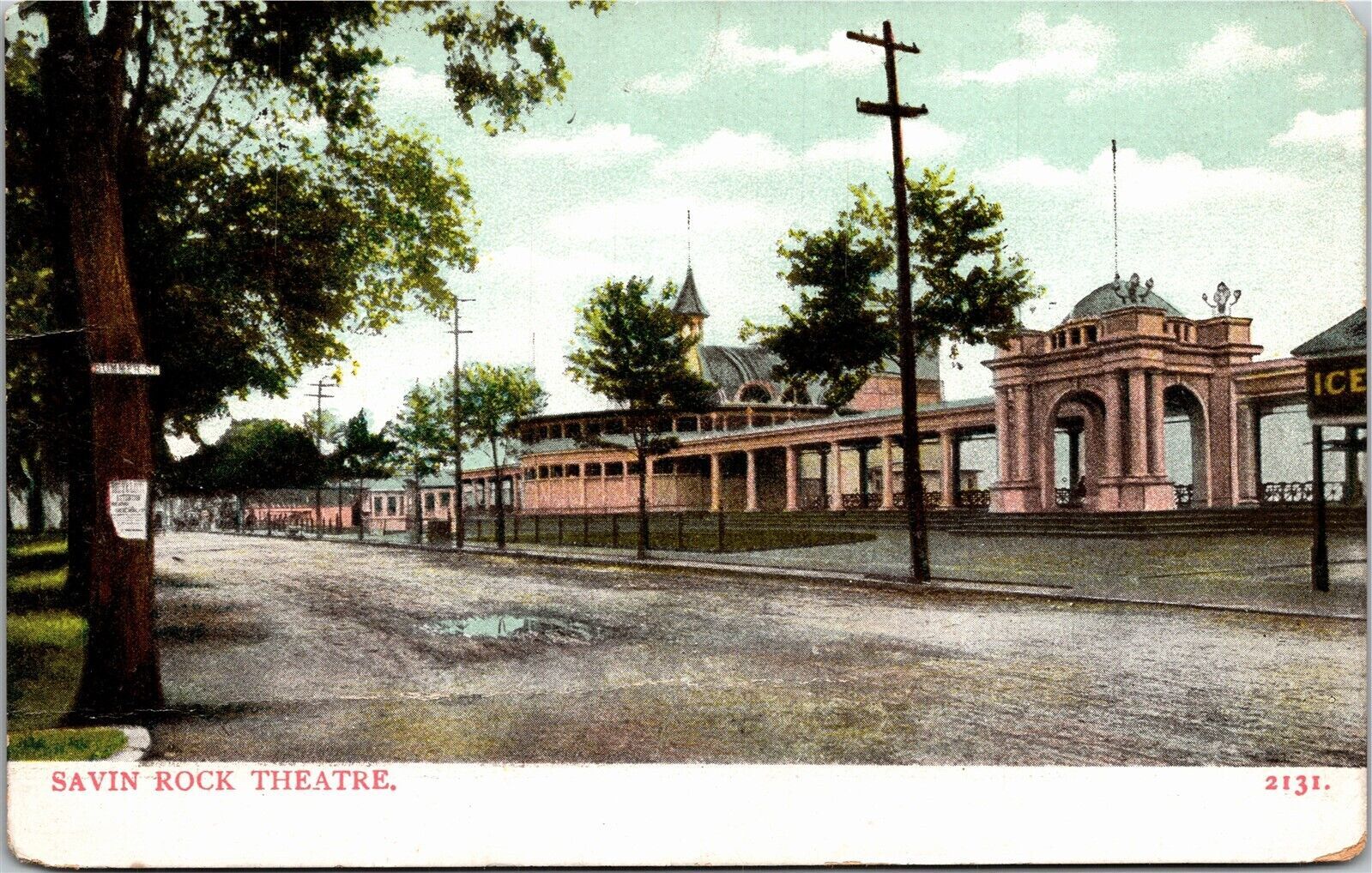 Vintage Postcard CT West Haven Savin Rock Theatre Amusement Park UDB ...