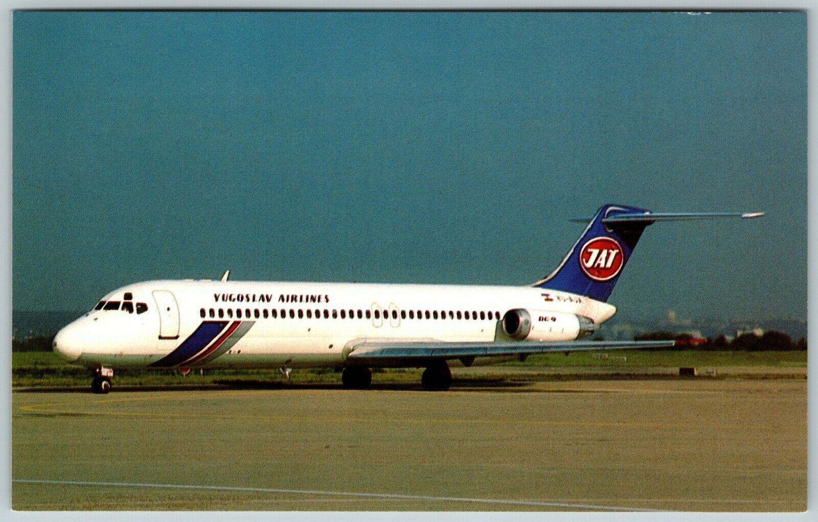 Yugoslav Airlines, McDonnel Douglas DC-9 Aircraft - Postcard | United ...