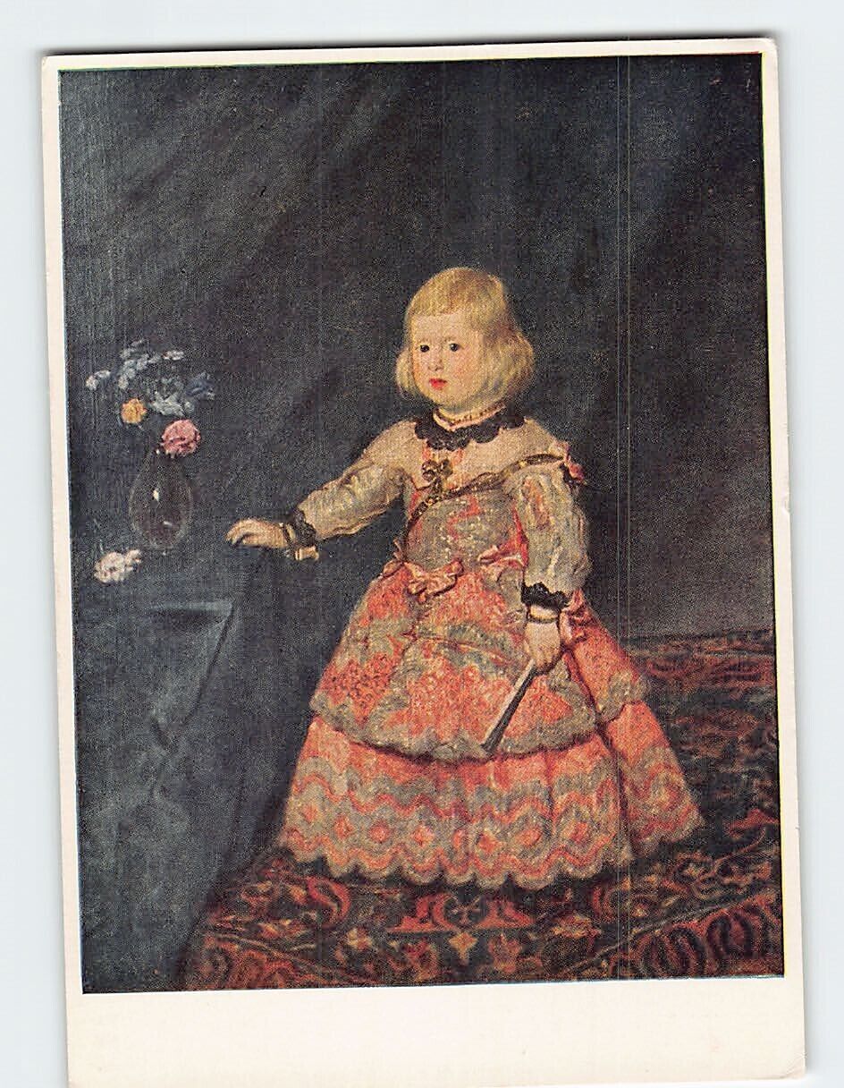 Postcard Infanta Margarita Teresa By Velasquez, Vienna, Austria ...