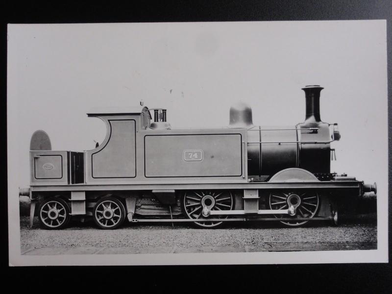 GER Steam Locomotive No.74 - Great Eastern Railway RP Photocard 080515 ...