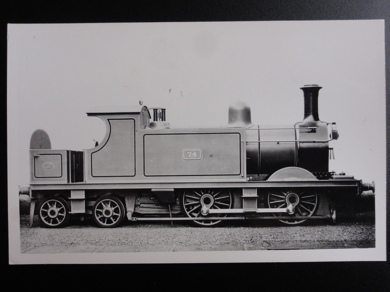 GER Steam Locomotive No.74 - Great Eastern Railway RP Photocard 080515 ...